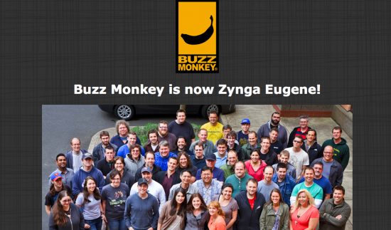 Zynga met la main sur le studio Buzz Monkey