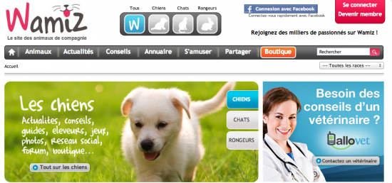 Wamiz : les animaux attirent deux fois plus de trafic qu'en 2012