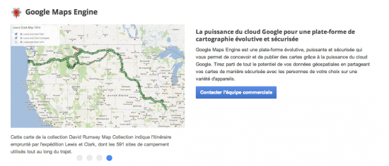 Lancement de Google Maps Engine Lite